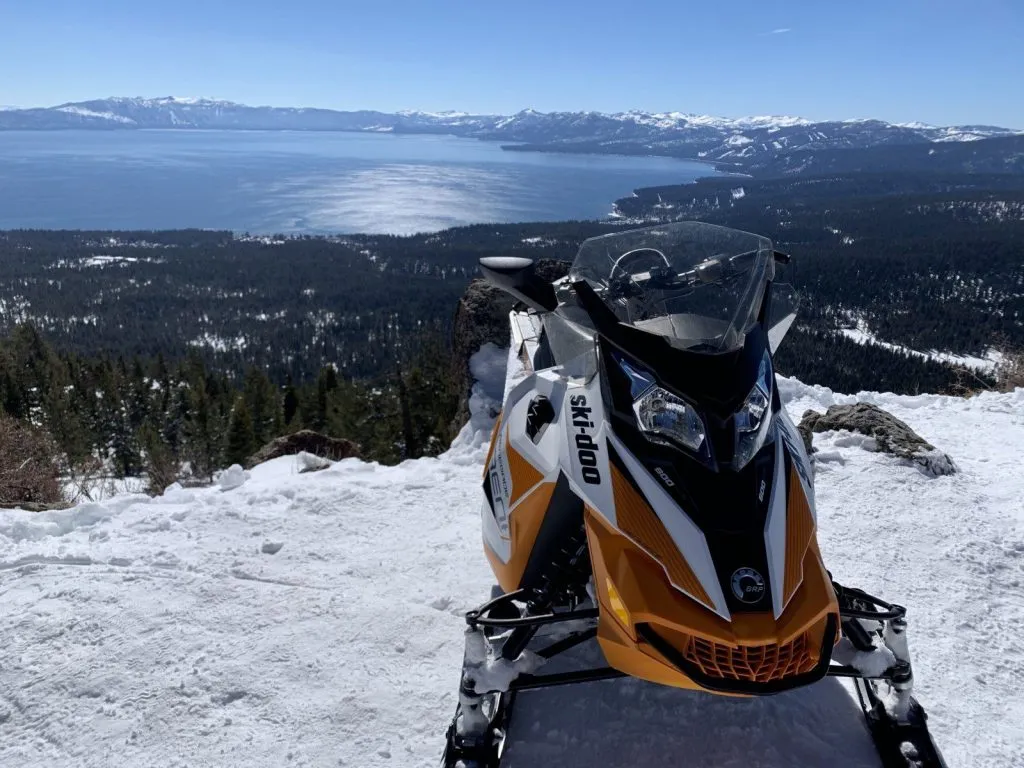North Lake Tahoe Snowmobiling: See the Sights on an Adventure